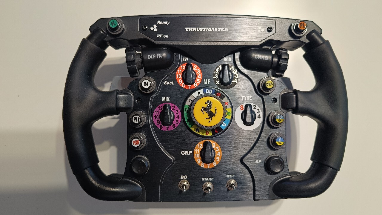 Kierownica F1 Thrustmaster TX Ferrari Wheel AddOn | Kotlin | Kup teraz ...