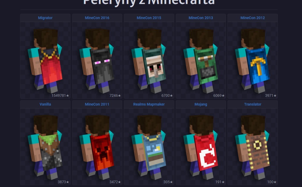 Pelerynka OptiFine Minecraft | Bochnia | Kup teraz na Allegro Lokalnie