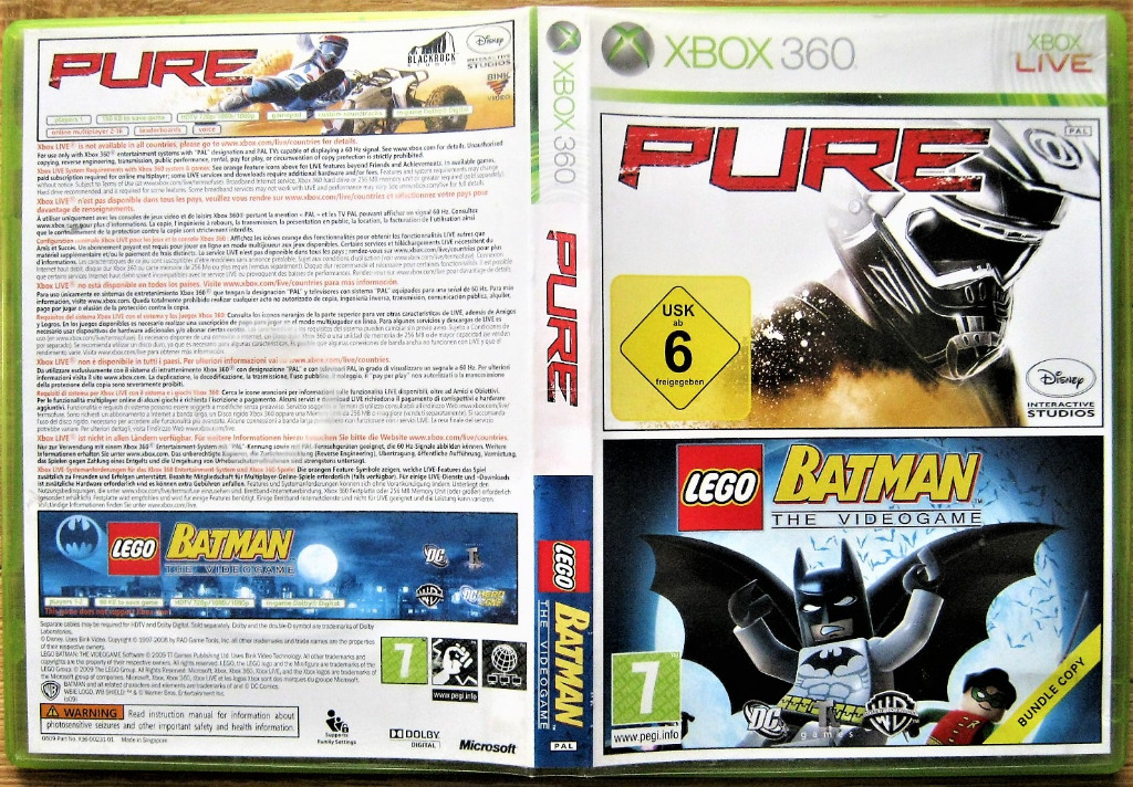 LEGO BATMAN / PURE XBOX360 BDB | Mikołów | Kup teraz na Allegro Lokalnie