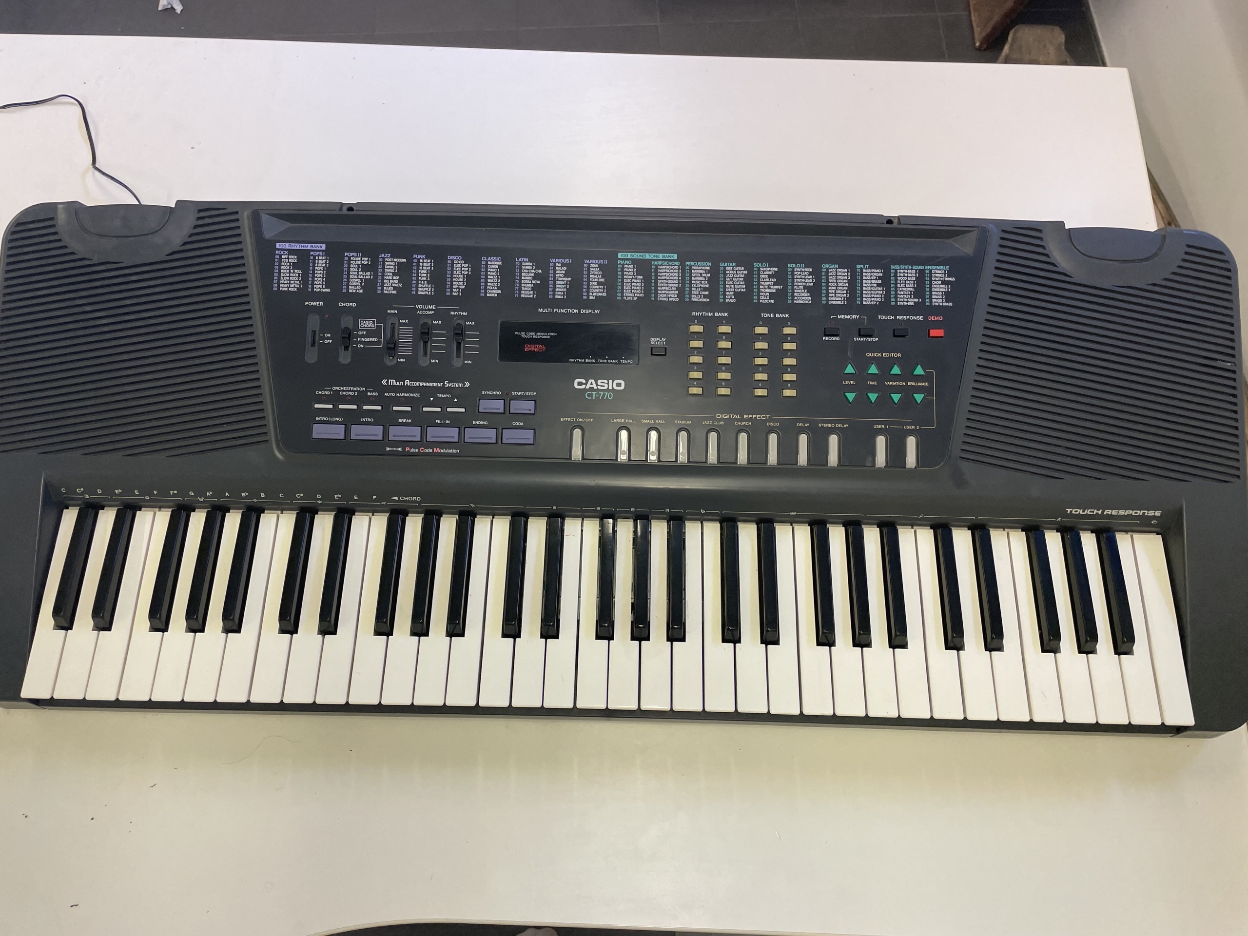 Keybord Casio ct-770 | Warszawa | Kup teraz na Allegro Lokalnie