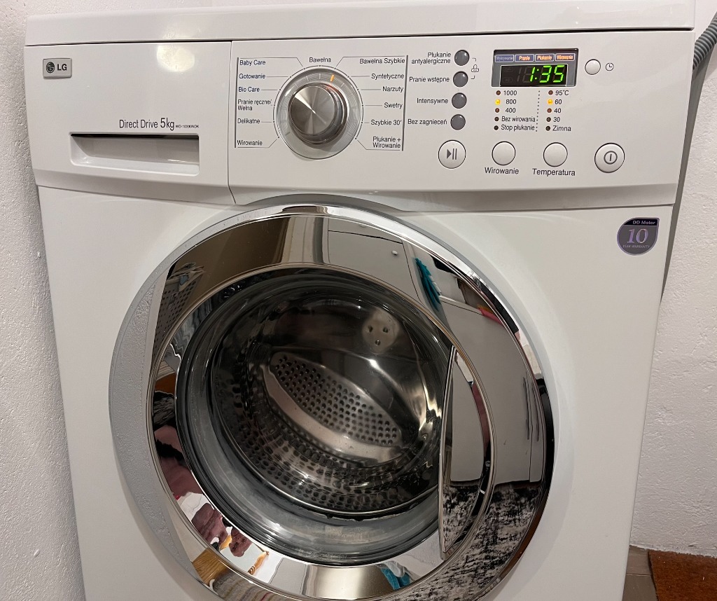 Pralka LG Direct Drive 5 kg wd-10390ndk | Mrągowo | Kup teraz na ...