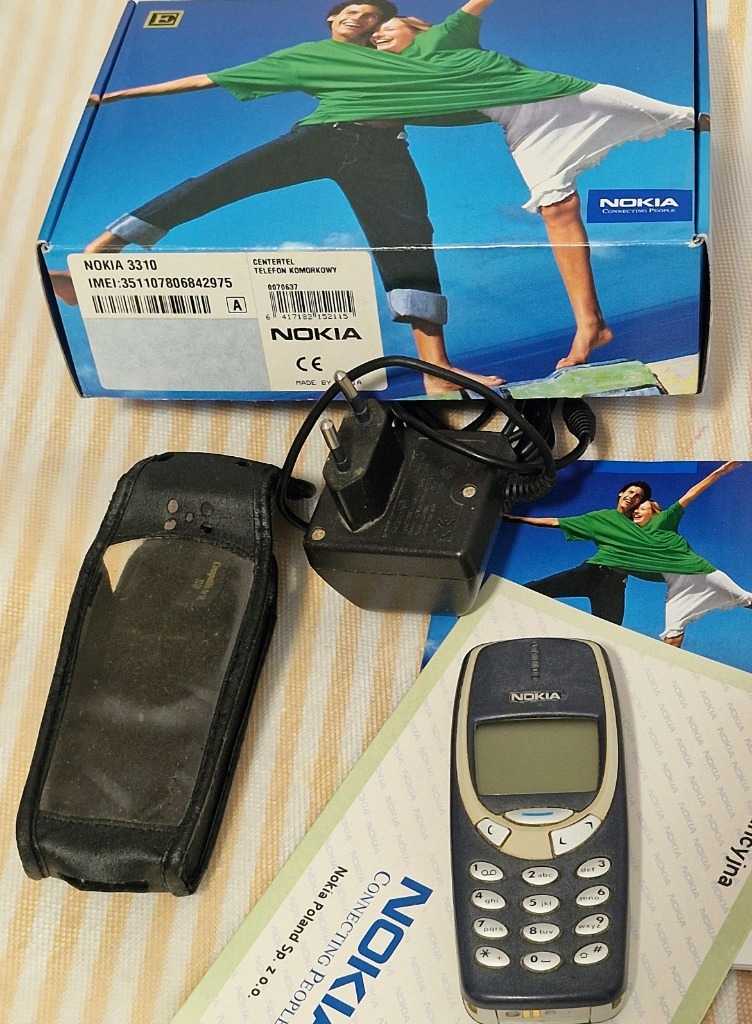 NOKIA 3310 ROK 2002 KULTOWY MASTERSZTIK LEGENDARNY NIEZAWODNY INWESTYCJA | Wrocław | Licytacja ...