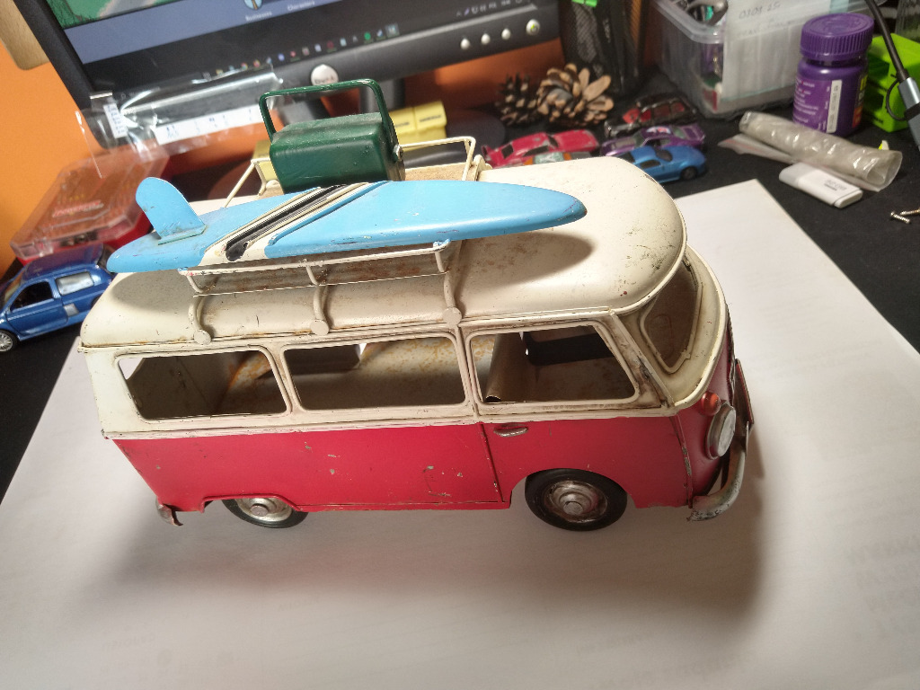 Surf Bus Van California Metalowy | Rogi | Kup teraz na Allegro Lokalnie