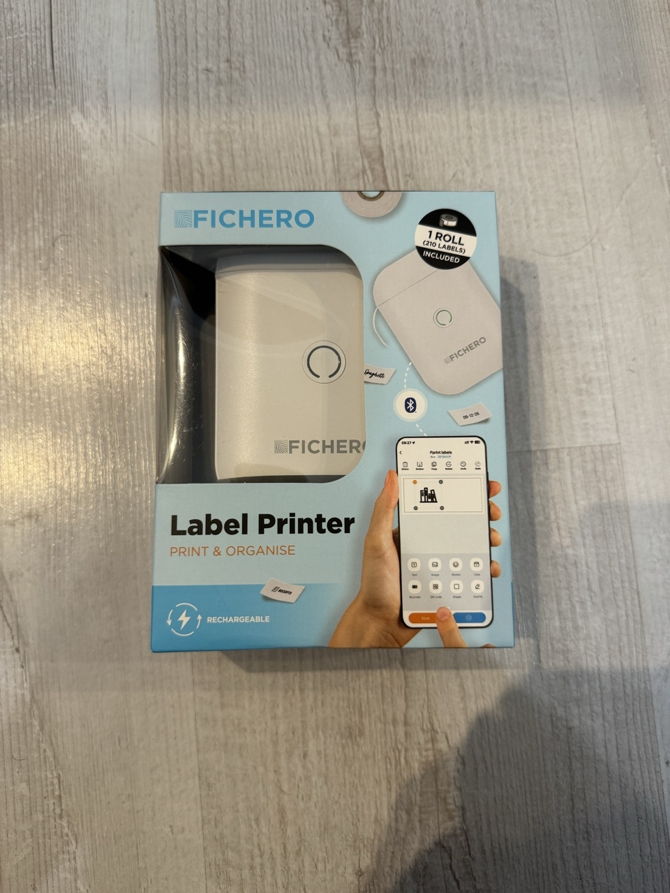Bezprzewodowa drukarka etykiet Fichero Label Printer | Kraśnik | Kup ...