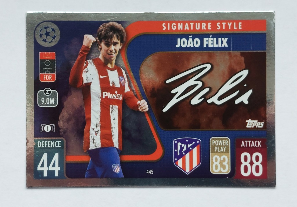 445 Joao Felix Match Attax 2021 22 | Warszawa | Kup teraz na Allegro ...