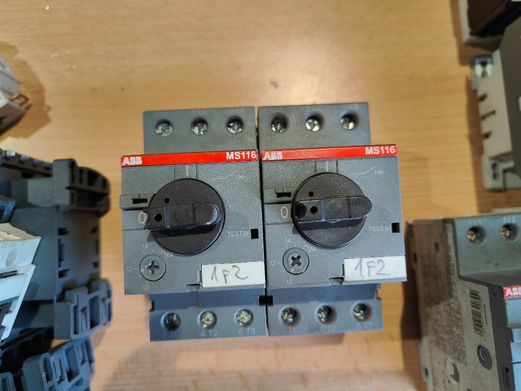 Wyłącznik silnikowy ABB MS116 1,6A | Legnica | Kup teraz na Allegro ...