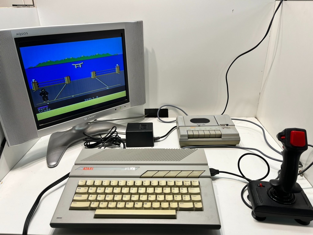 Komputer Atari 65XE KOMPLET gotowy do grania | Katowice | Kup teraz na ...