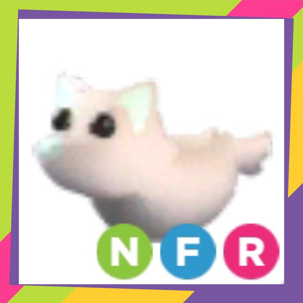 Roblox Adopt Me Neon Fly Ride Ghost Wolf NFR | Warszawa | Kup teraz na ...