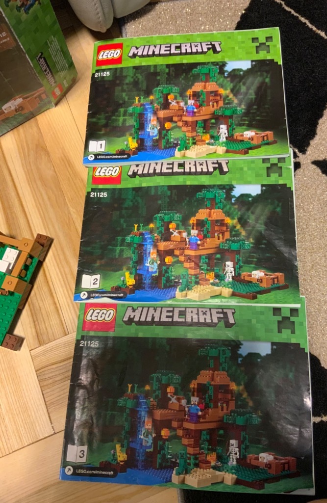 Lego Minecraft 21125 domek na drzewie | Włocławek | Kup teraz na ...