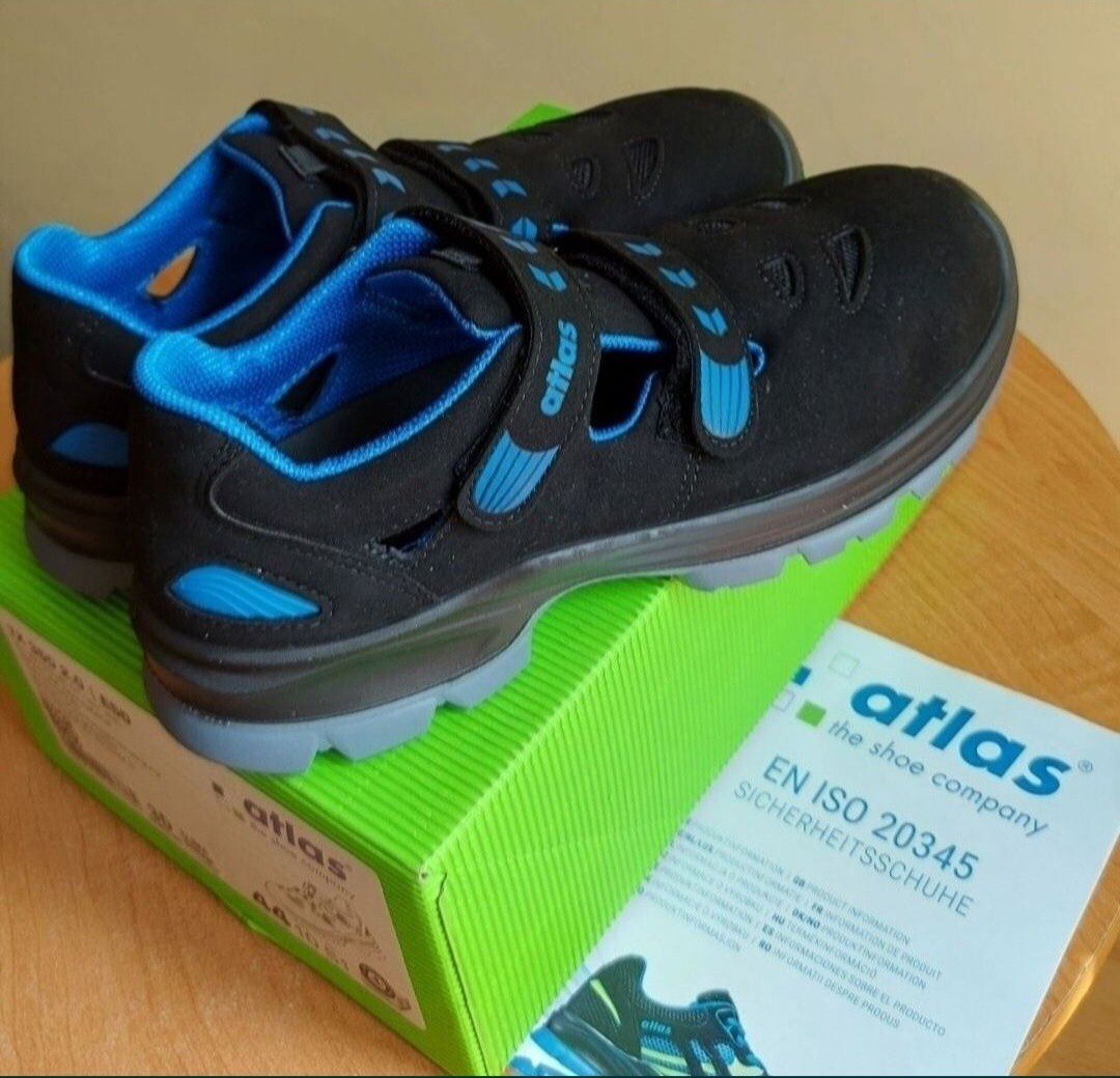 Buty robocze Atlas sandały bezpieczne rozm.45 | Legnica | Kup teraz na ...