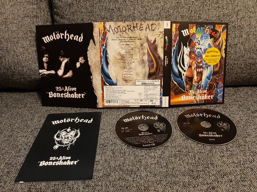 Motorhead - 25 & Alive Boneshaker (CD + DVD) | Poznań | Licytacja na ... Motorhead - 25 & Alive Boneshaker (CD + DVD) | Poznań | Licytacja na ...