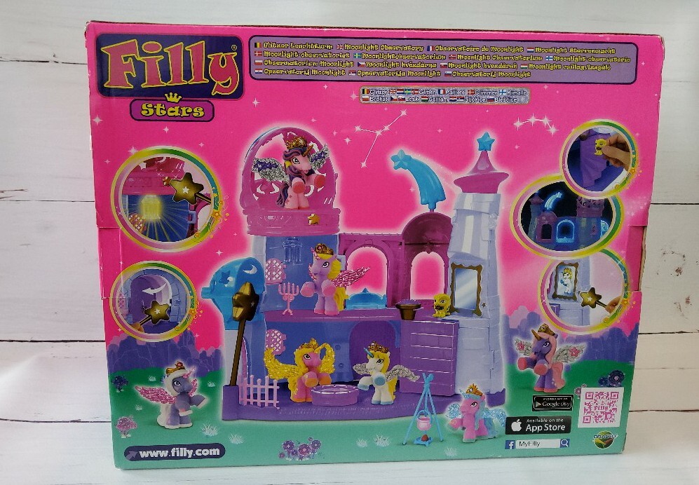 Zamek Domek Filly Stars Kucyki Figurki | Kraków | Kup teraz na Allegro ...
