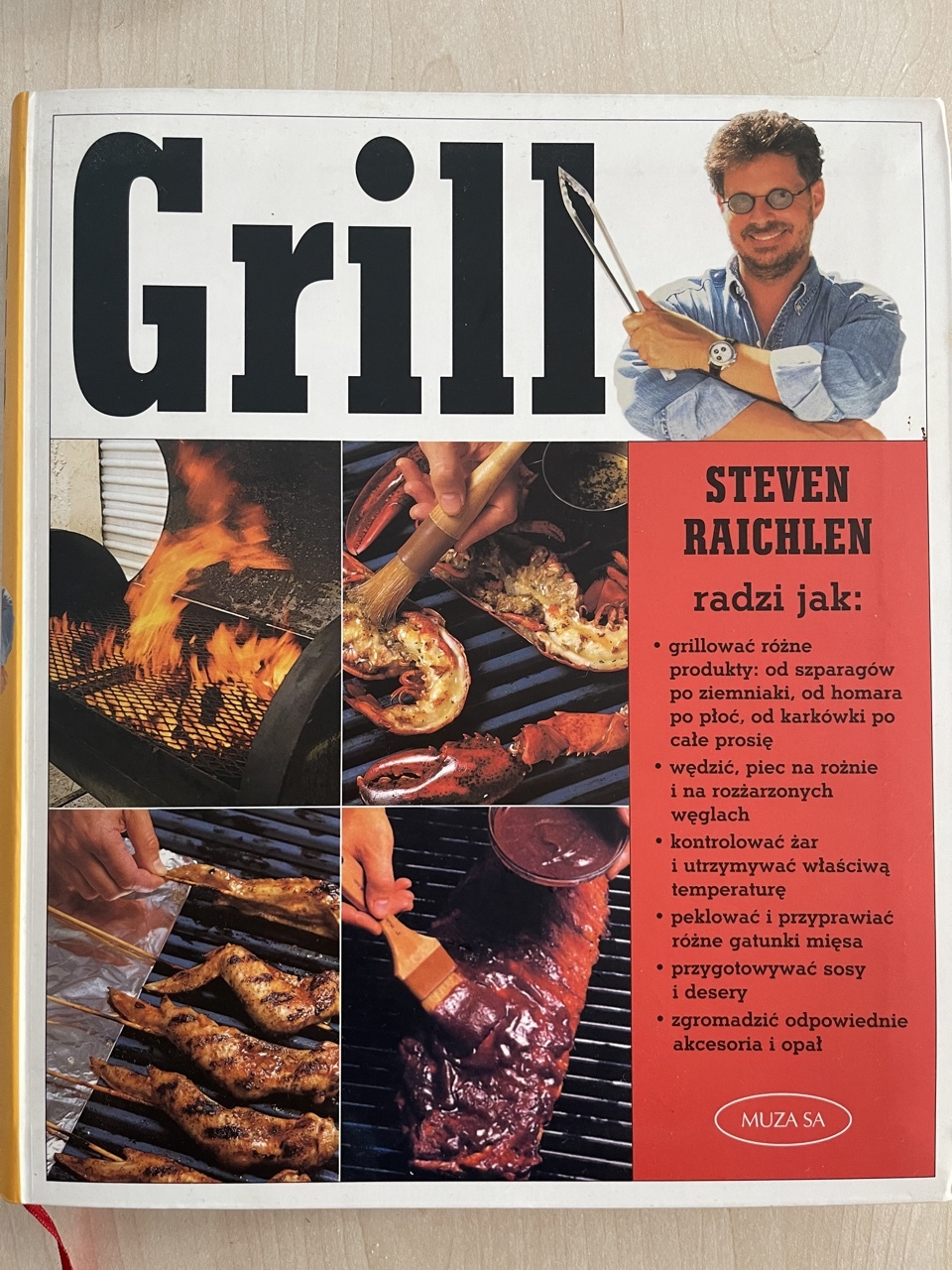 Książka Grill - Steven Raichlen | Warszawa | Kup teraz na Allegro Lokalnie