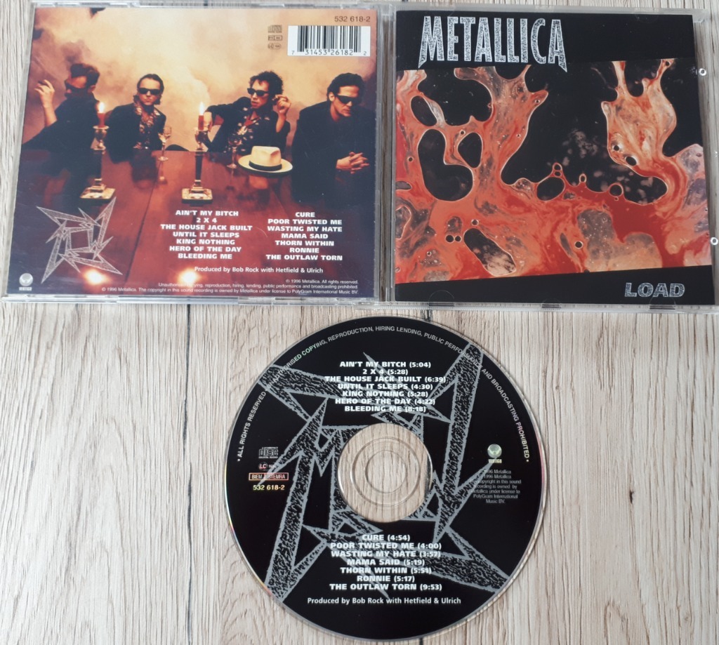 Metallica Load CD 1996 | Rybnik | Kup teraz na Allegro Lokalnie
