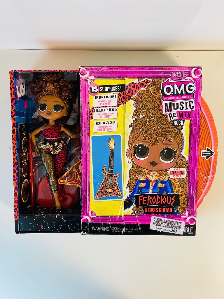 Lalka L O L Surprise O M G LOL Surprise OMG Remix Rock Ferocious XXX ...