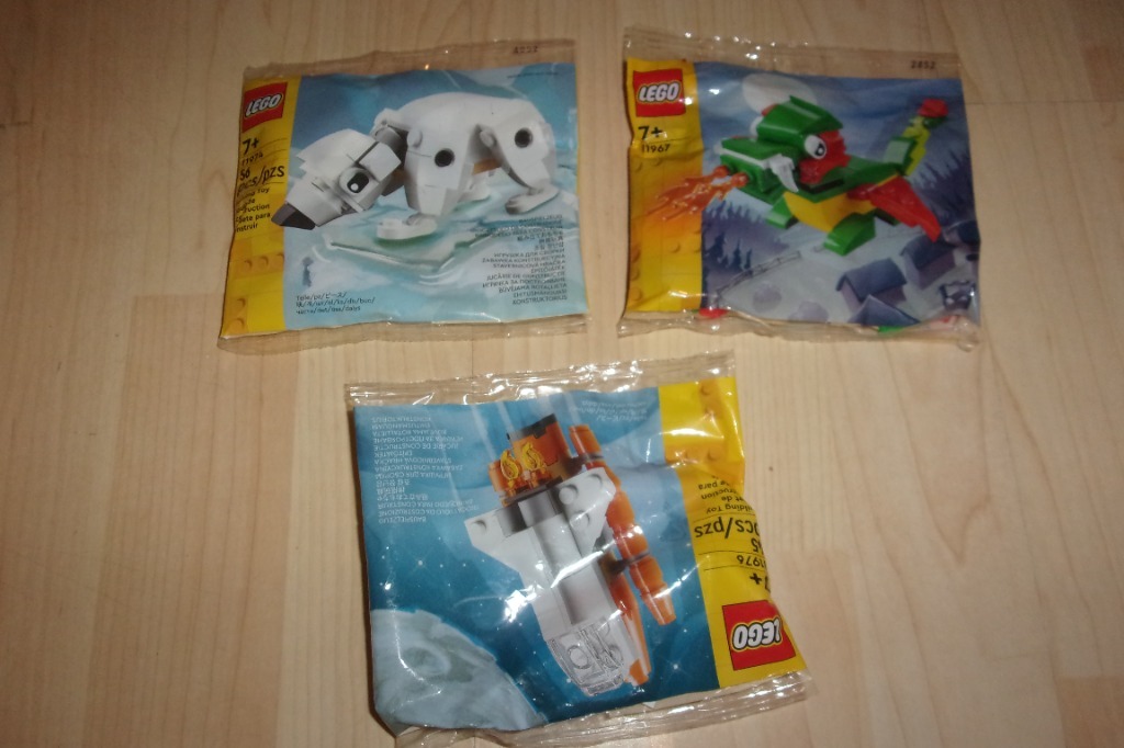 lego 11974 Polar Bea Lego 11967 Smok lego 11976 Space Shuttle ...