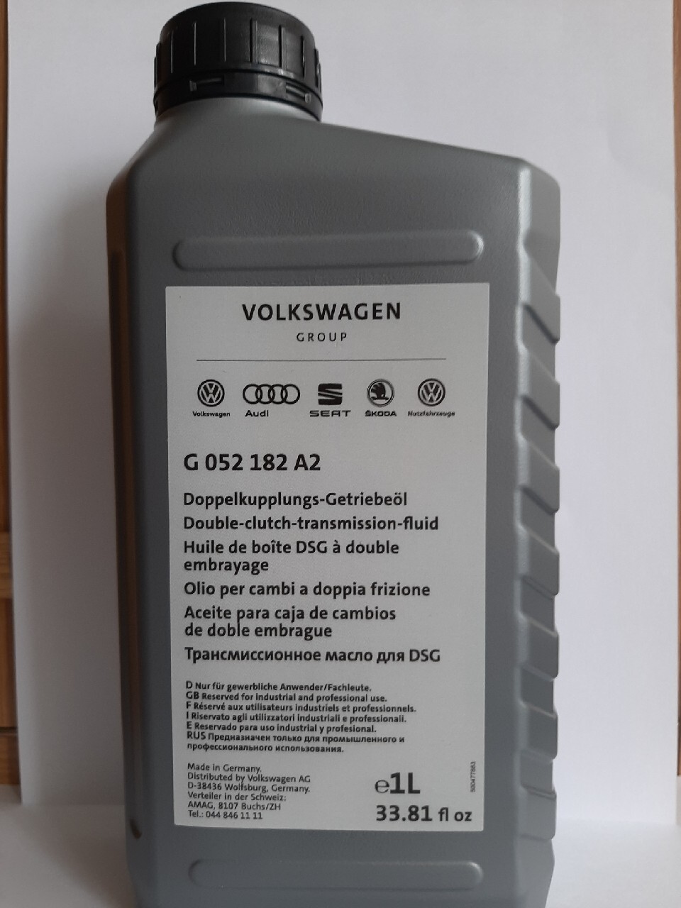 Olej przekładniowy DSG G 052 182 A2 1L | Częstochowa | Kup teraz na Allegro Lokalnie