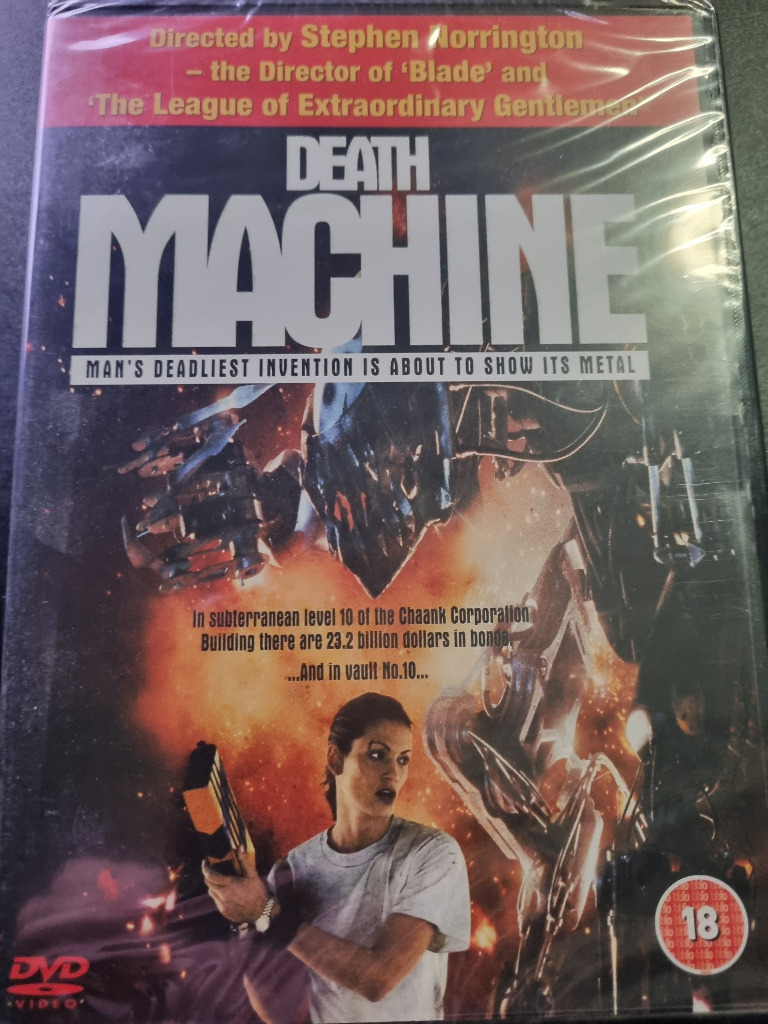 MASZYNA ŚMIERCI / DEATH MACHINE - DVD - FOLIA - UK | Warszawa | Kup ...
