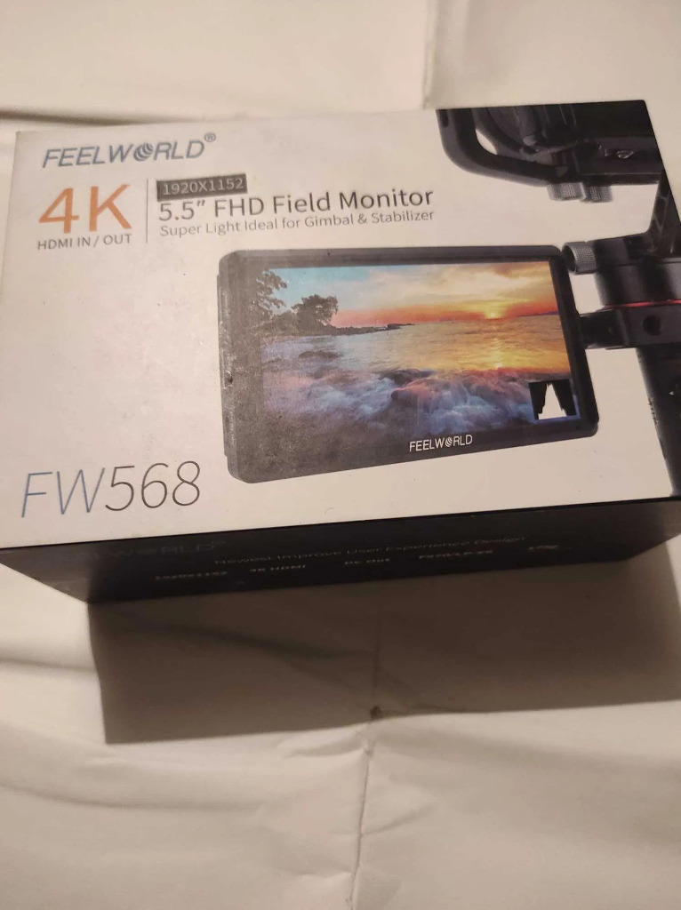 Monitor podglądowy Feelworld FW568 | Konskie | Kup teraz na Allegro ...