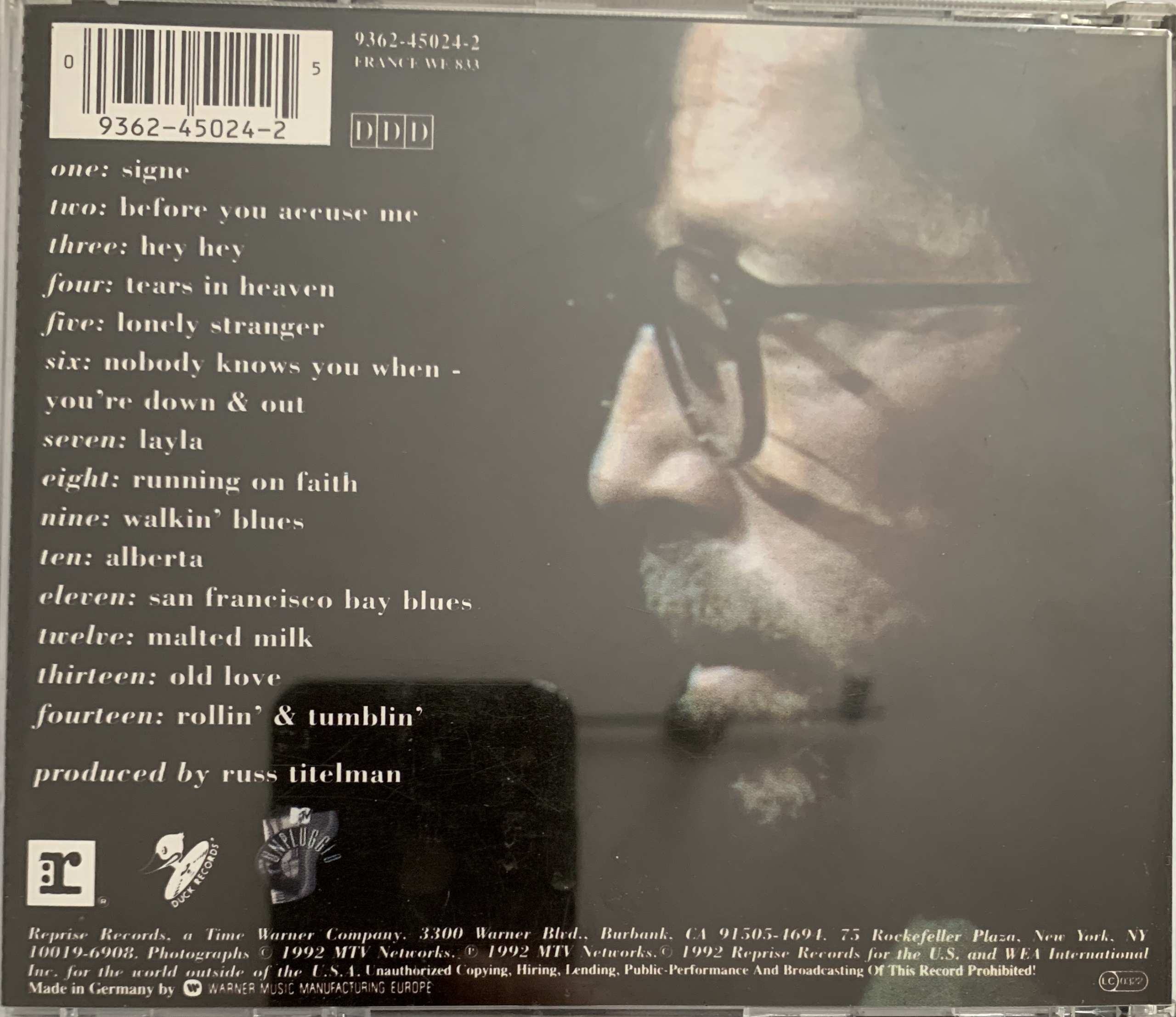 Eric Clapton Unplugged 1992 I wydanie | Będzin | Kup teraz na Allegro ... Eric Clapton Unplugged 1992 I wydanie | Będzin | Kup teraz na Allegro ...