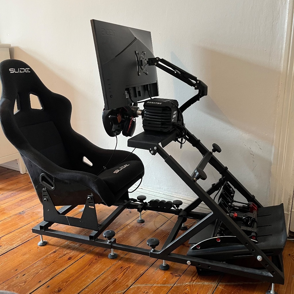 Stelaż simracing custom, thrustmaster, fanatec | Bydgoszcz | Kup teraz na Allegro Lokalnie