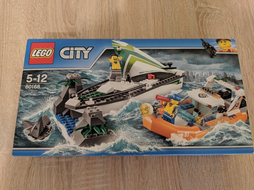 LEGO City 60168 Na ratunek żaglówce NOWY | Wągrowiec | Kup teraz na ...