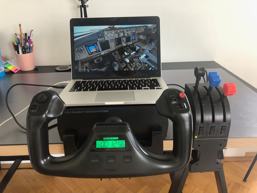 Wolant Kontroler PC Saitek Pro Flight Yoke System | Warszawa | Kup ...