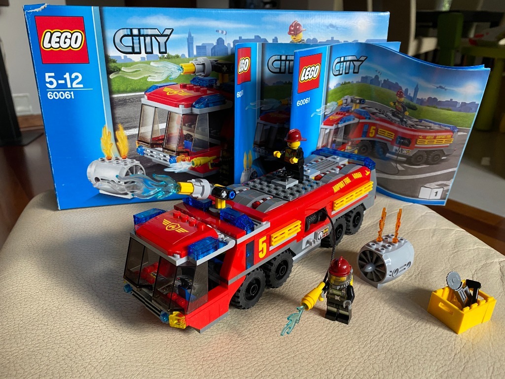 LEGO City 60061 Lotniskowy wóz strażacki | Zalesie Górne | Licytacja na ...