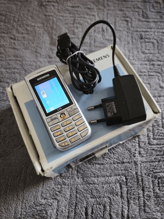 Telefon Siemens C75 RETRO Klasyk 1 9" Aparat VGA | Lesko | Kup teraz na ...