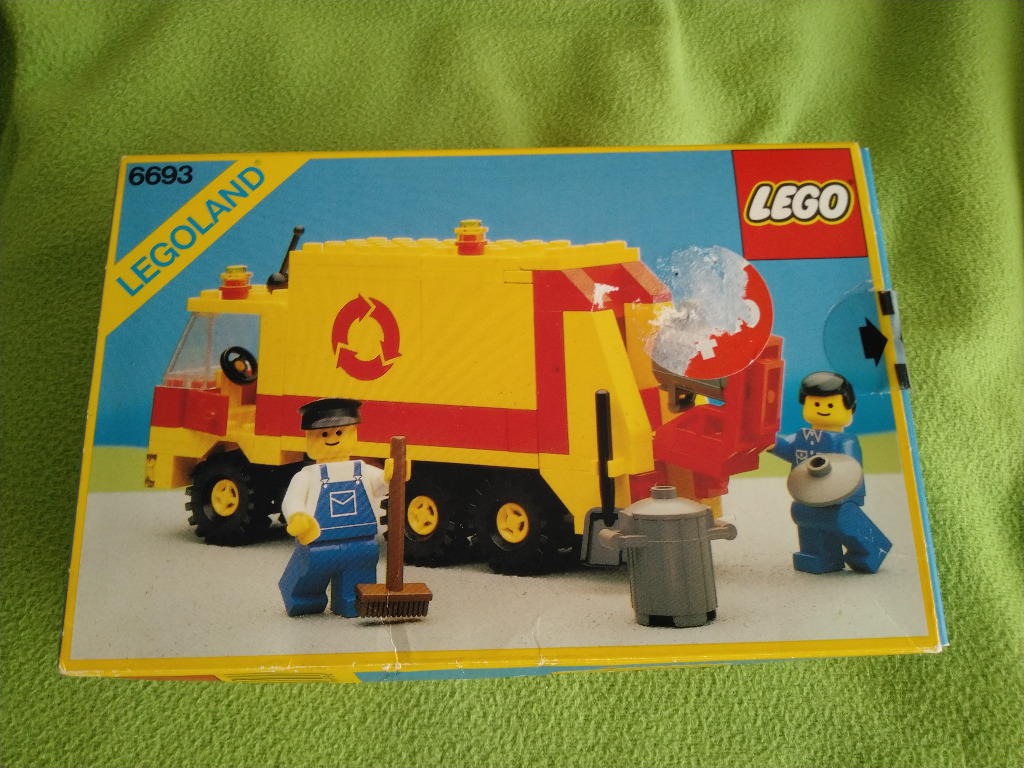 Lego 6693 Śmieciarka 1987 | Warszawa | Ogłoszenie na Allegro Lokalnie