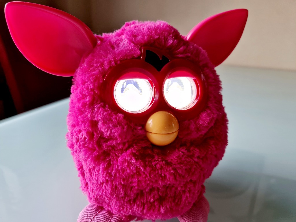Malinowy Ferbi Furby 100% Sprawny Polski Język | Poznań | Kup teraz na ...