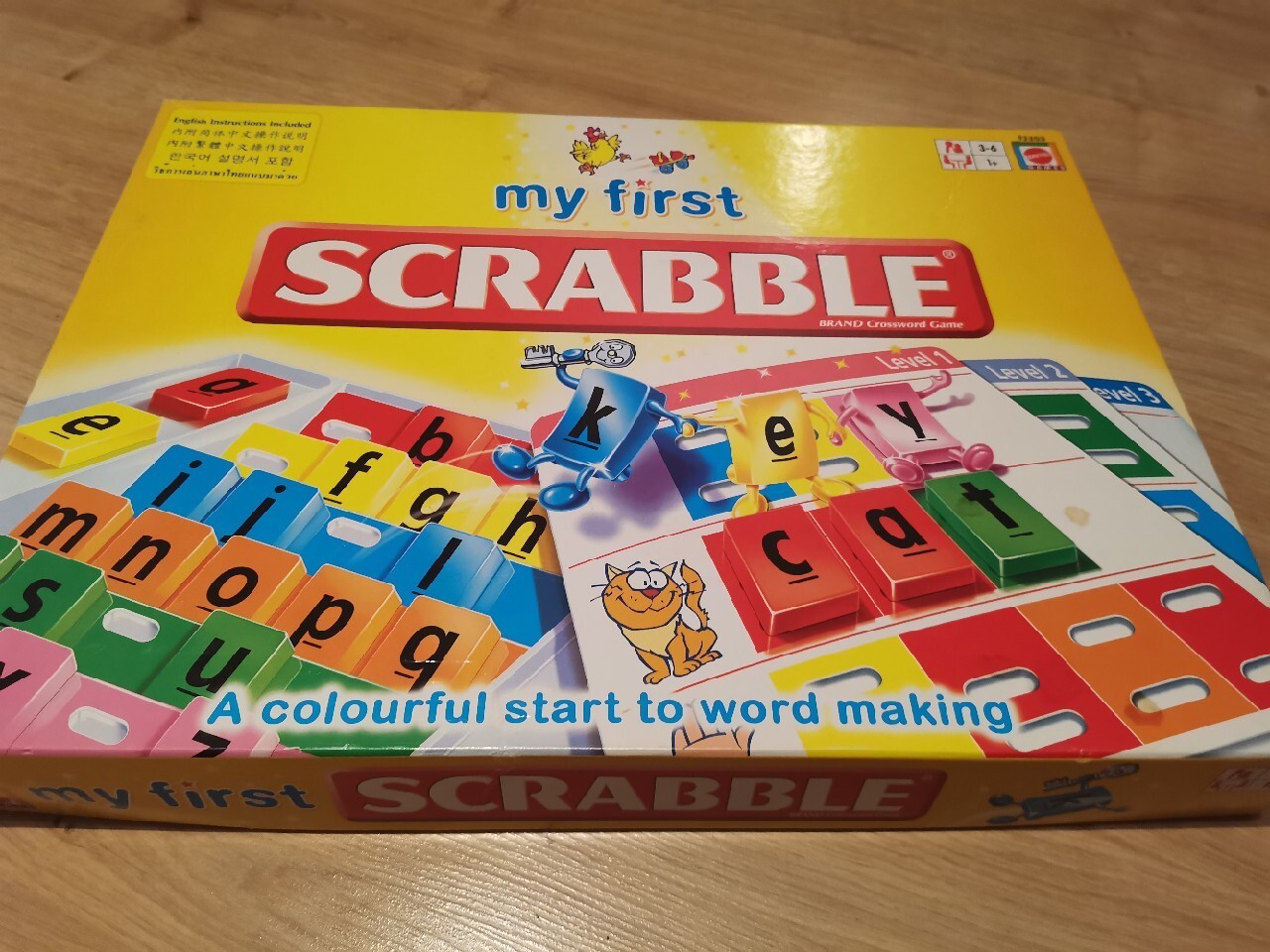 My First Scrabble Gra Słowna W Języku Angielskim | Warszawa | Kup teraz ...