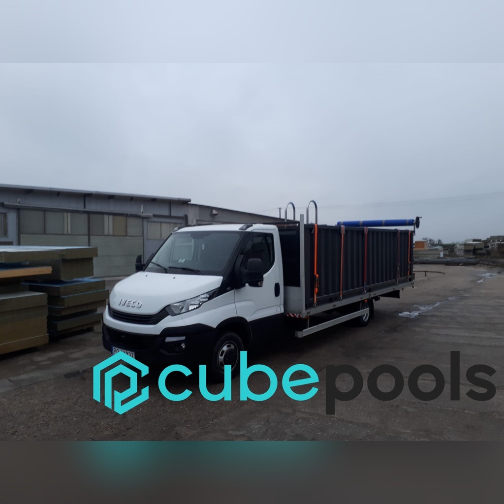 Basen w kontenerze CUBEPOOLS Comfort pompa filtr | Poznań | Kup teraz na Allegro Lokalnie