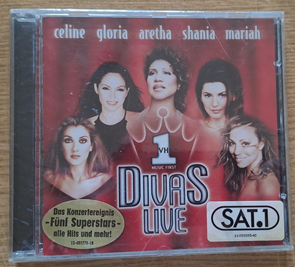 Divas – VH1 Divas Live - CD nowa w folii | Ciechanów | Kup teraz na Allegro Lokalnie