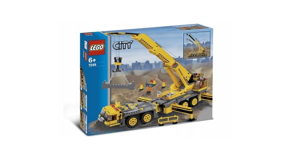 LEGO City 7249 Ruchomy żuraw XXL | Wrocław | Kup teraz na Allegro Lokalnie