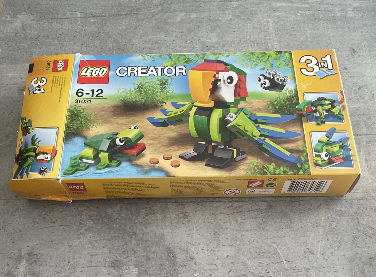 Lego Creator 31031 zwierzęta z deszczowego lasu | Pabianice | Kup teraz ...