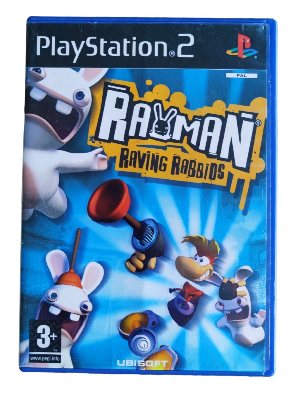 Pudełko Rayman Raving Rabbids PlayStation 2 (PS2) | Strzyżów | Kup ...