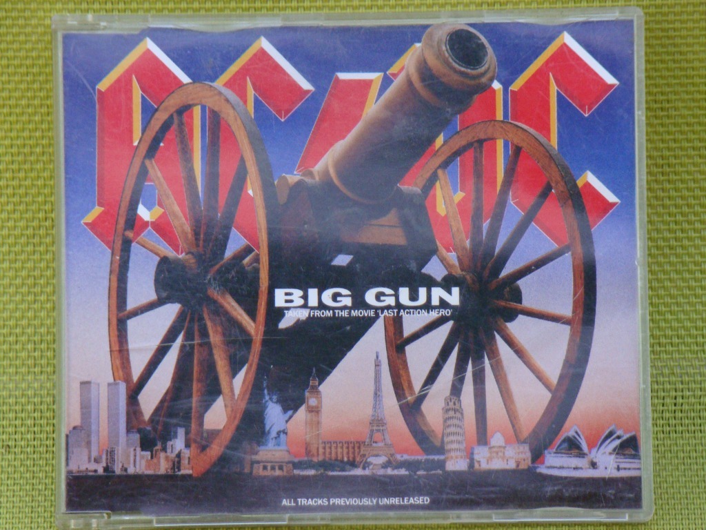 AC/DC Big Gun CD | OSTRÓW WLKP | Kup teraz na Allegro Lokalnie