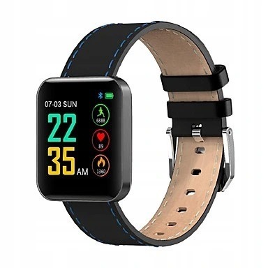 SMARTWATCH S88 - CZARNY - DLA AKTYWNYCH | ŁEBA | Kup teraz na Allegro ...