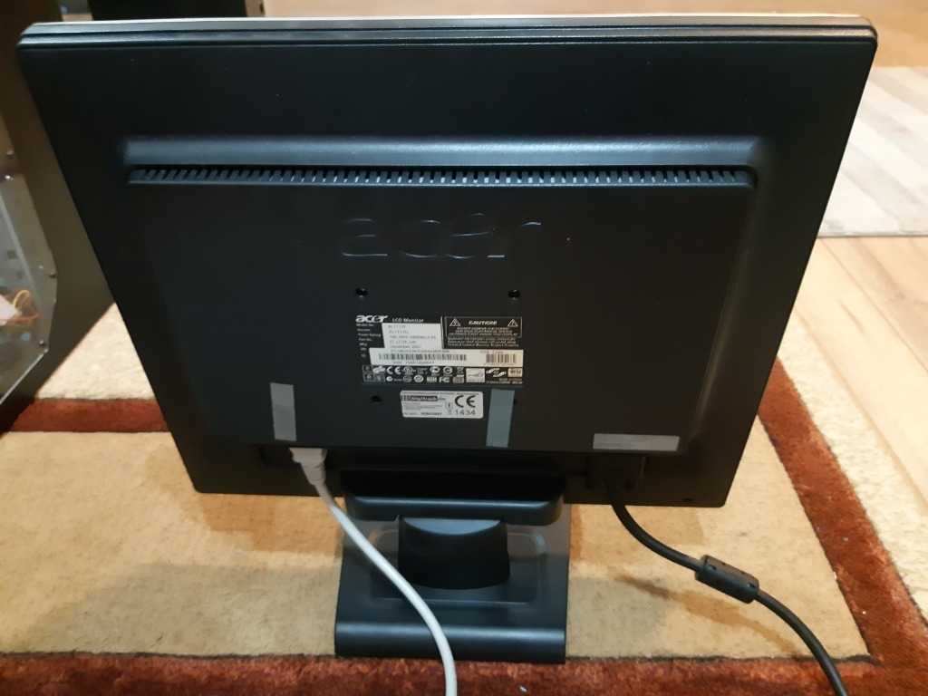 monitor ACER 60Hz 17 " zasilacz dell nec asus benq | Bychawa | Kup teraz na Allegro Lokalnie