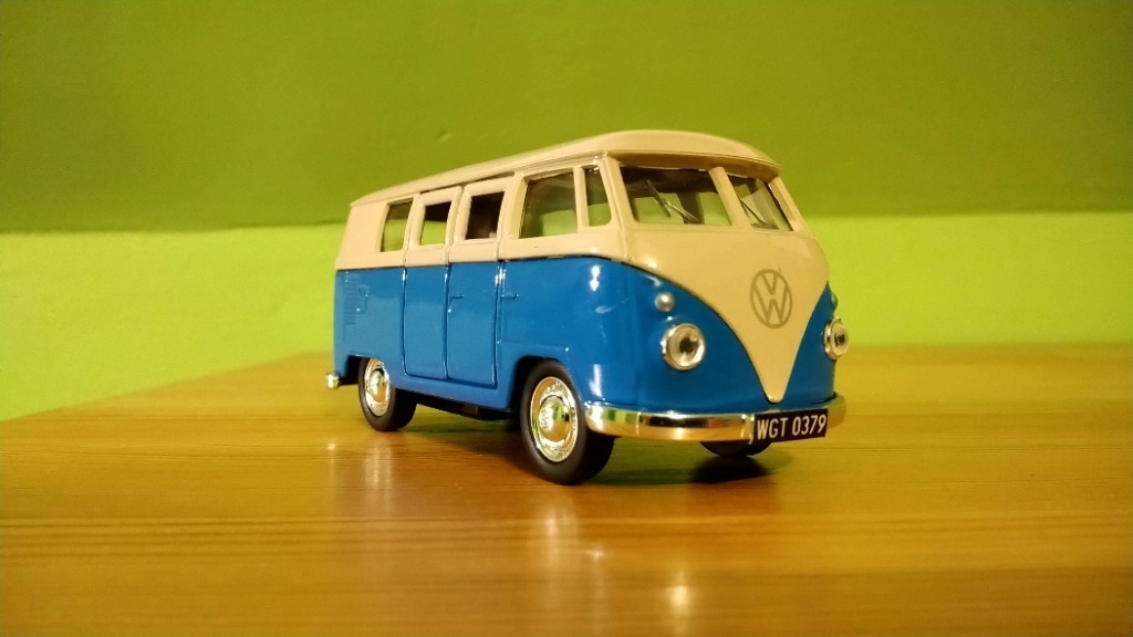 VW Volkswagen Transporter T1 Bus "Ogórek" czarne tablice | Tywonia ...