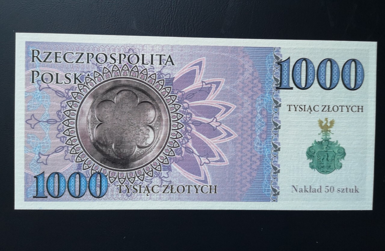 Banknot 1000 zł Władysław III Laskonogi Poczet | Wrocław | Kup teraz na ...
