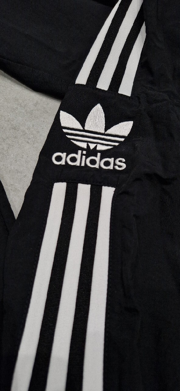 Dresy ADIDAS damskie r.34 xs czarne 3 paski białe | Warzyce | Kup teraz ...