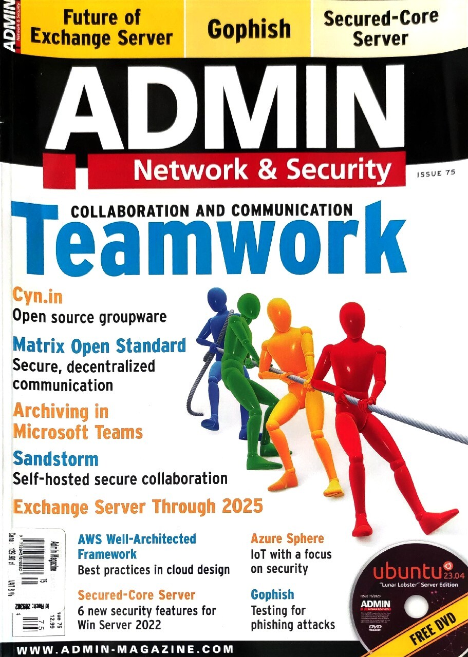 Admin Magazine nr 75 (z DVD Ubuntu) Teamwork Azure | Gdańsk | Kup teraz ...