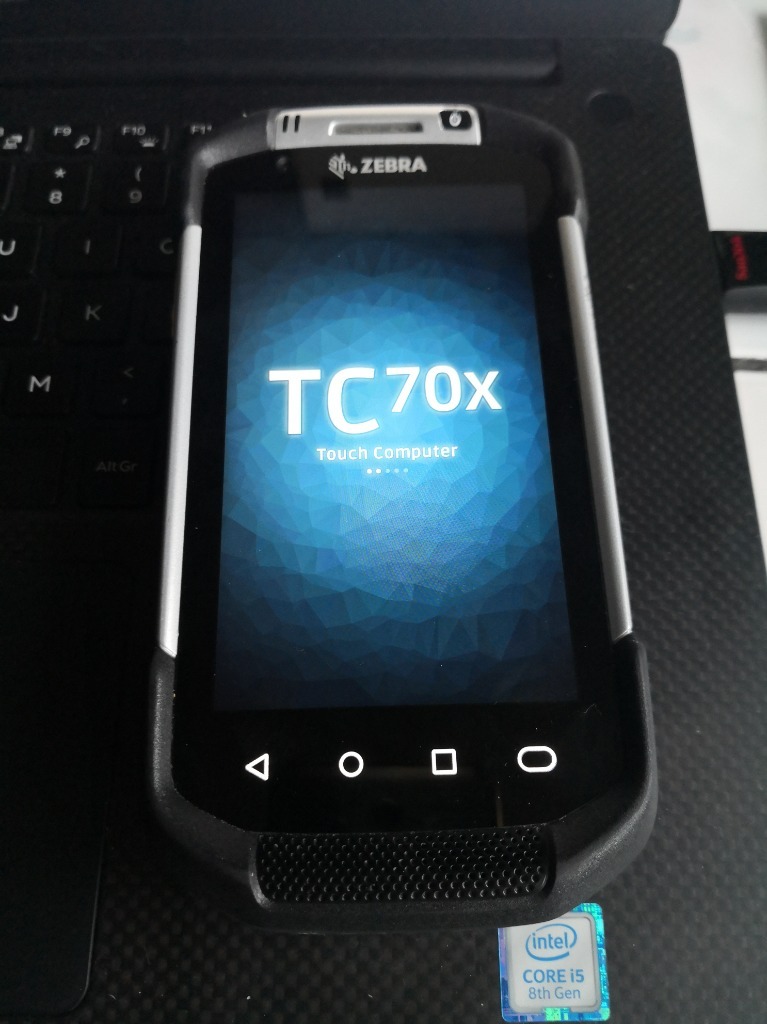 Zebra TC70X TC700K PDA Komputer Skaner Kodów Kreskowych 2D | Nisko ...