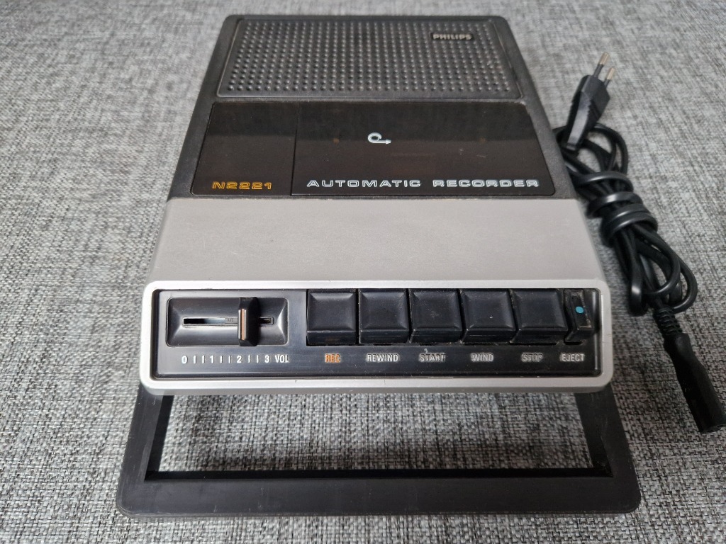Magnetofon Kasetowy Philips N 2221 SPRAWNY | Dopiewo | Licytacja na ...