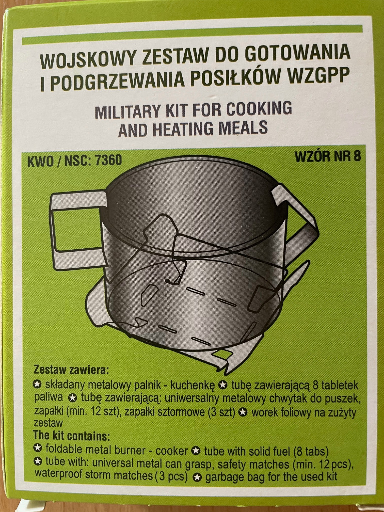 Wojskowy do Podgrzewania Posiłków | Tarnowskie Góry | Kup teraz na Allegro Lokalnie