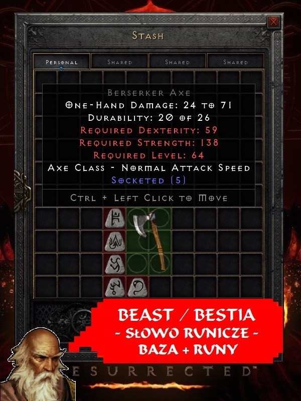 Bestia / Beast - Diablo 2 Resurrected PC / XBOX | Sosnowiec | Kup teraz ...