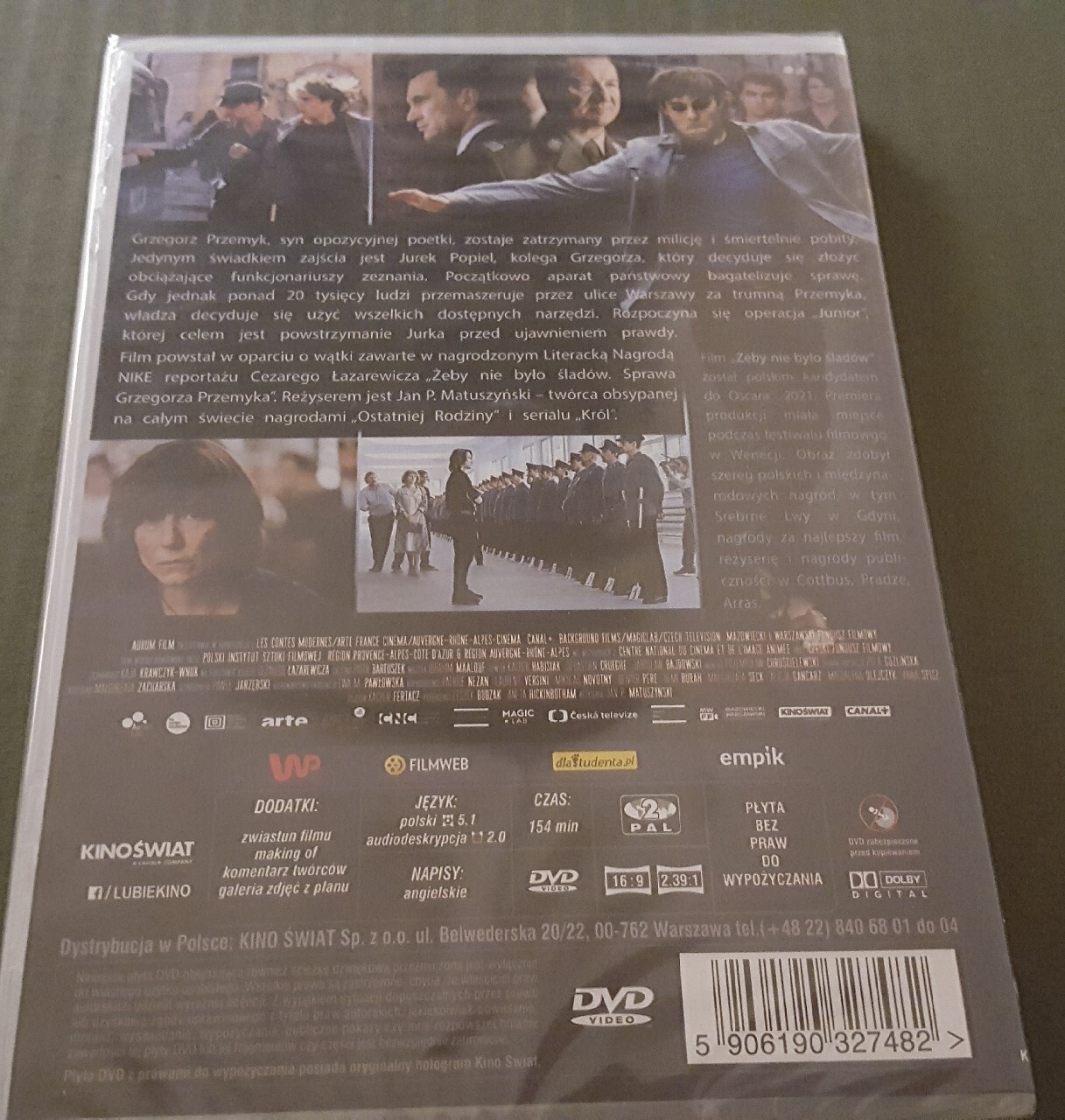 Żeby nie było śladów DVD nowe w folii Matuszyński | Warszawa | Kup ...
