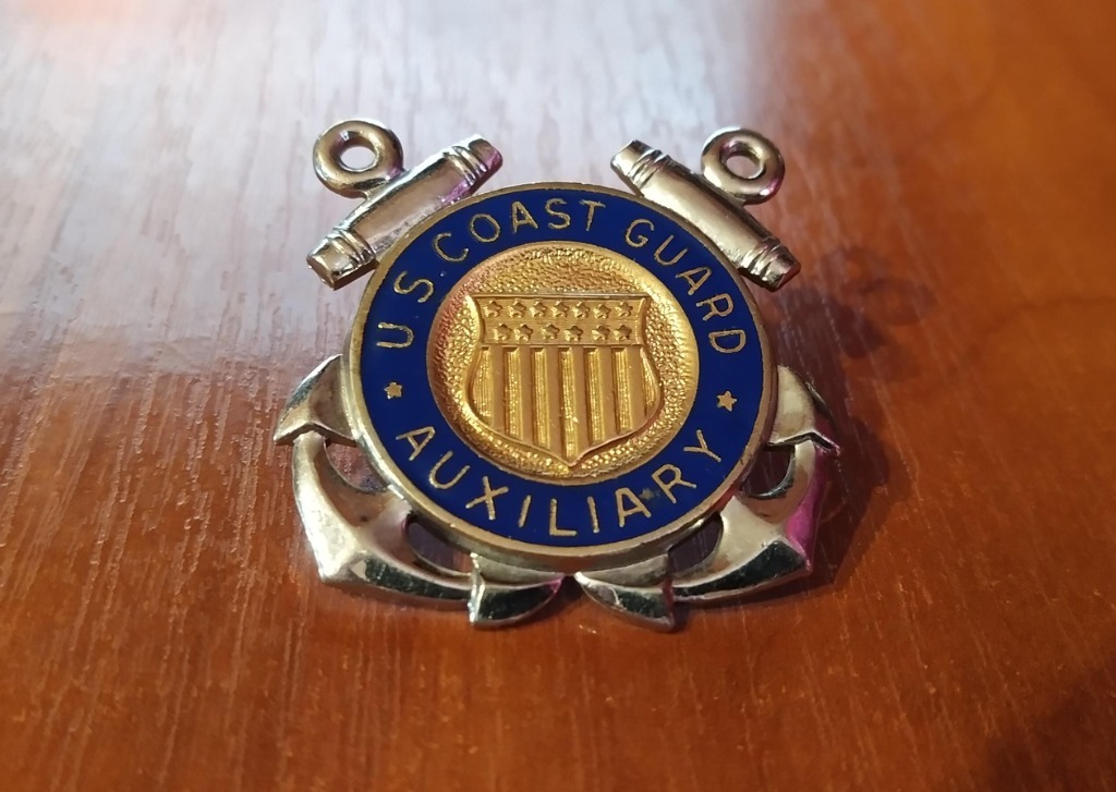 Przka USCG Auxiliary Coast Guard Auxiliary Cap Device Enlisted | Poznań ...